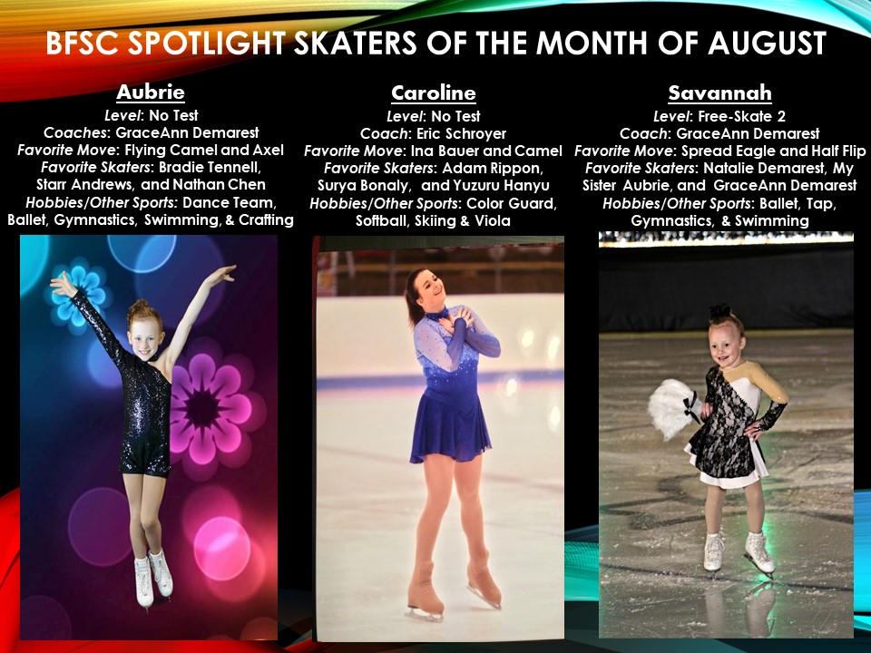 August Skaters of the Month – Brooklyn Figure Skating Club